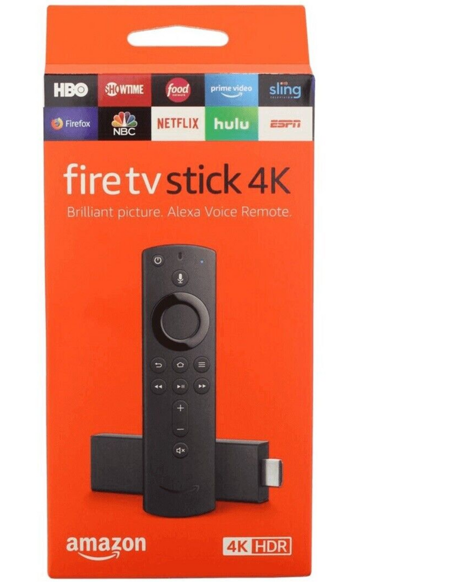 AMAZON Fire TV Stick 4K Ultra HD with Alexa Voice Remote (3rd Gen ...